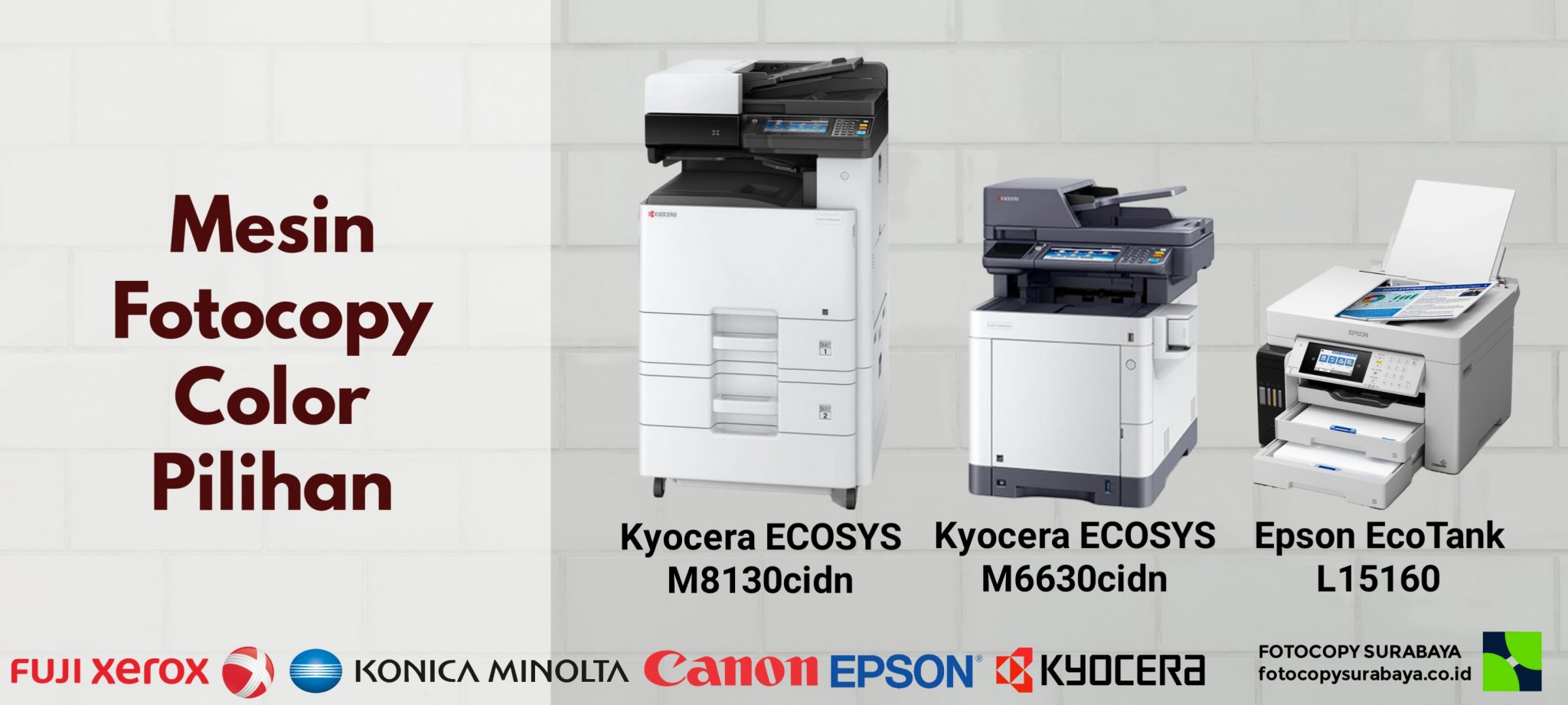 Mesin Fotocopy Warna - Fotocopy Surabaya